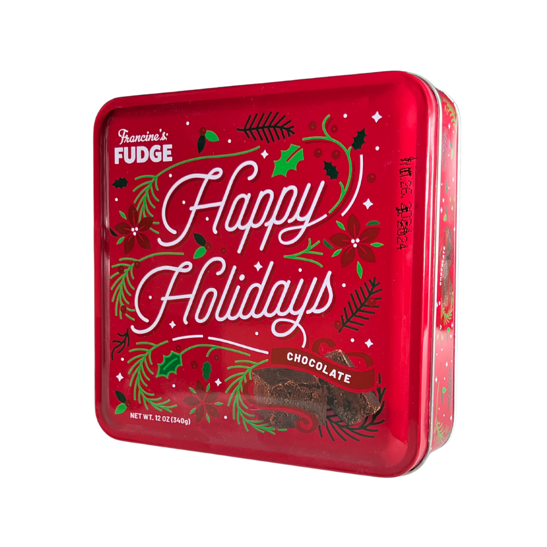 Chocolate Fudge Tins