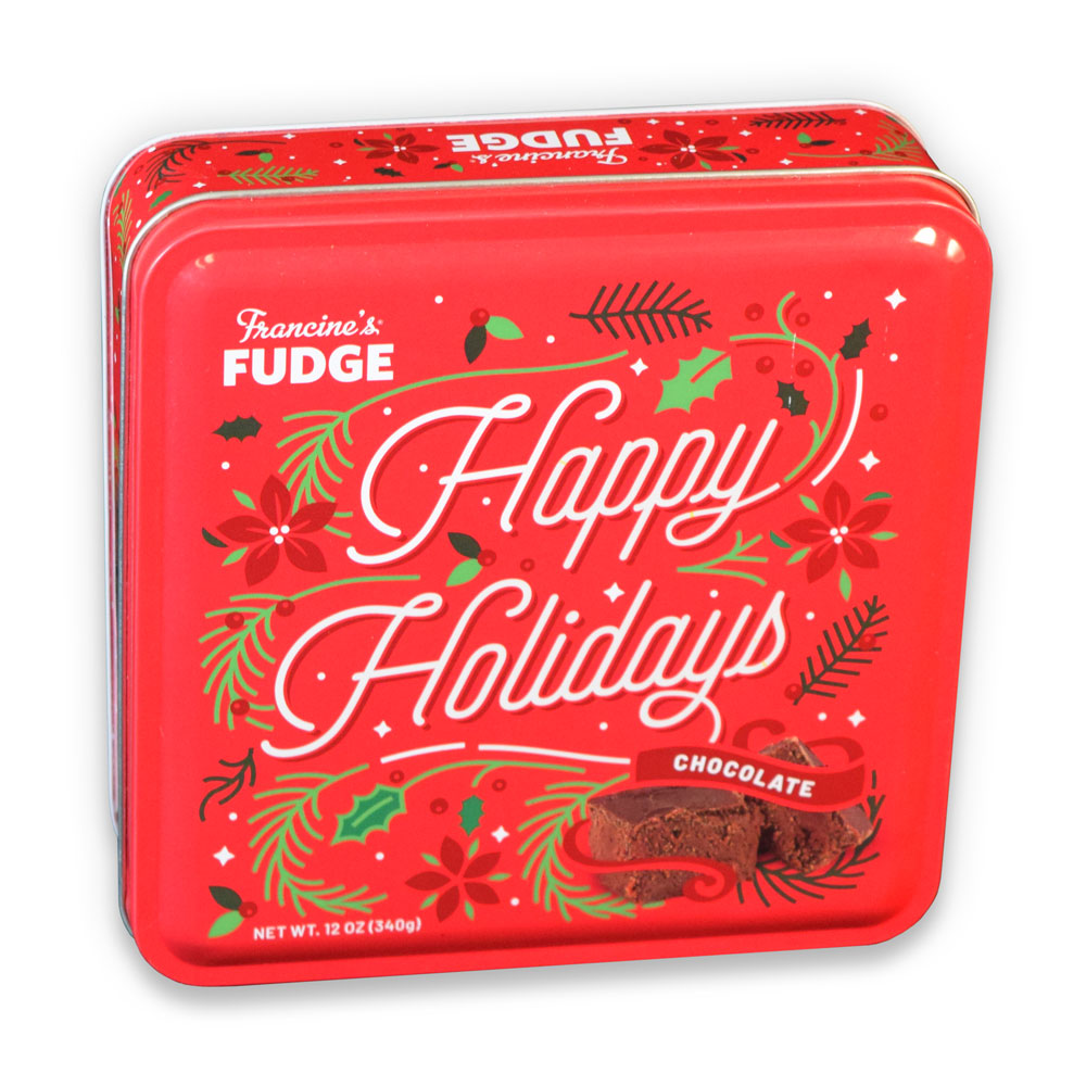 Chocolate Fudge Tins